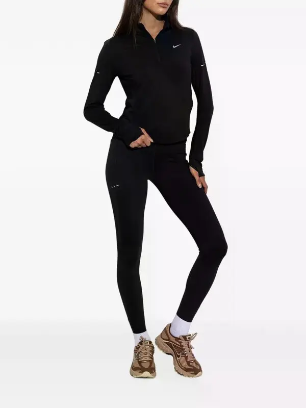 Nike Swift Logo-print Quarter-zip Sweatshirt