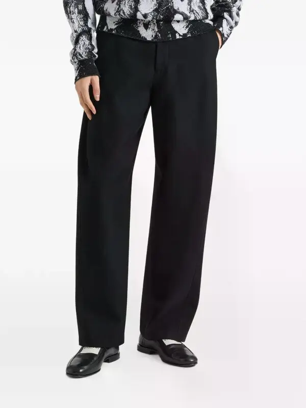 Givenchy Couture Seam Flannel Trousers