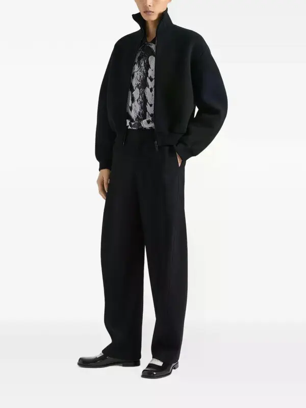 Givenchy Couture Seam Flannel Trousers