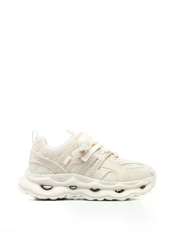 BUFFALO Malaga Lace Chunky Rope-lace Sneakers - Neutrals