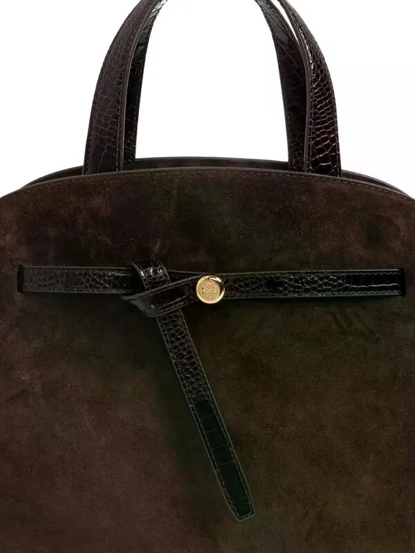 Tory Burch Romy Suede Bauletto Bag