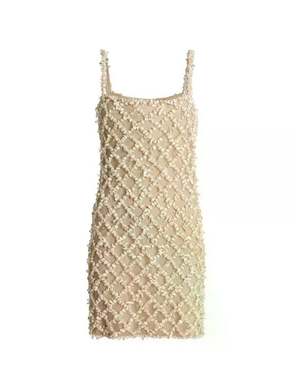 Balmain Mesh Shell Dress