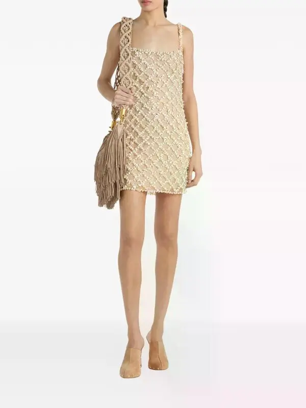 Balmain Mesh Shell Dress