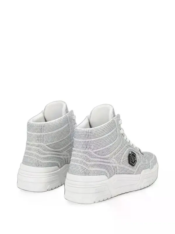 Philipp Plein Mid-top Predator V2 Strass Sneakers