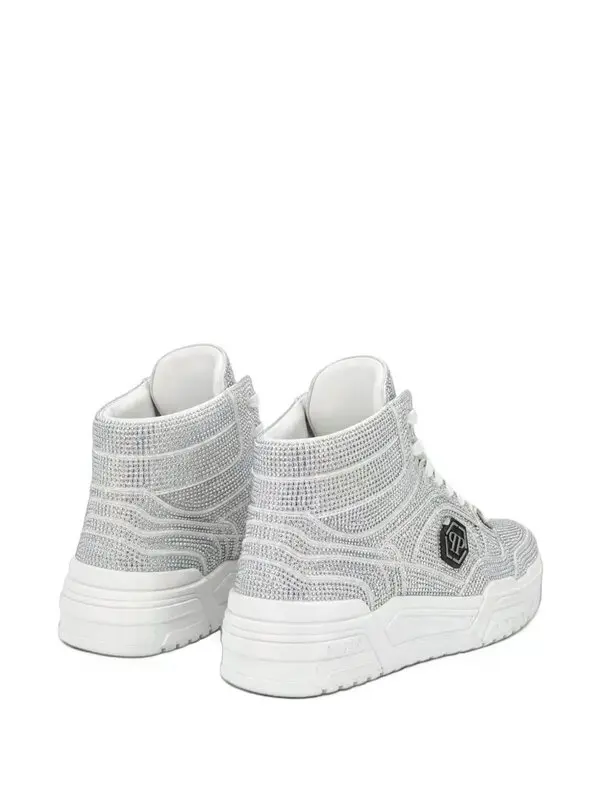 Philipp Plein Mid-top Predator V2 Strass Sneakers
