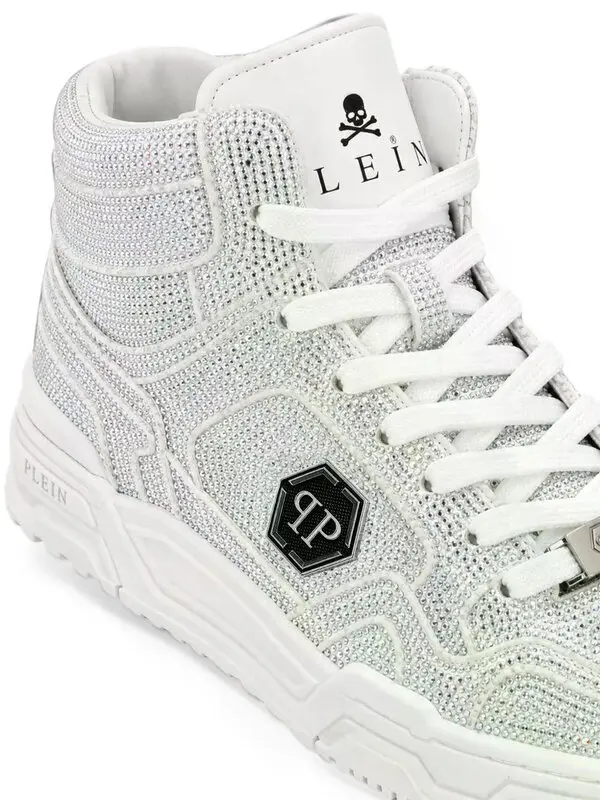 Philipp Plein Mid-top Predator V2 Strass Sneakers