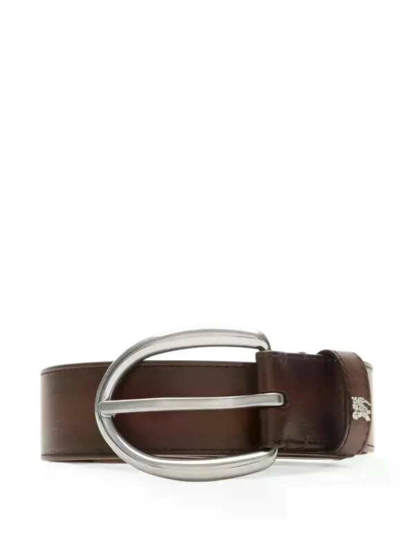 Burberry Leather Logo-detail Belt - Brown