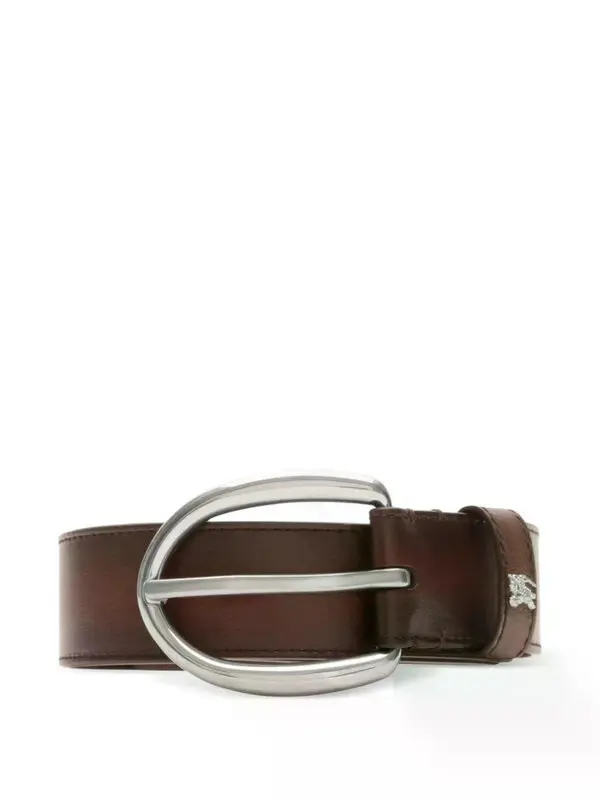Burberry Leather Logo-detail Belt - Brown