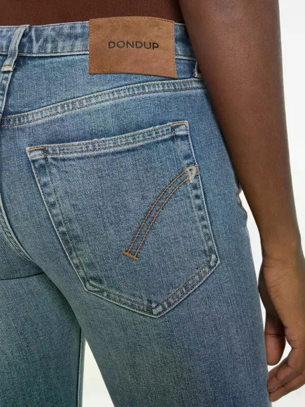 DONDUP Faded Slim-fit Jeans