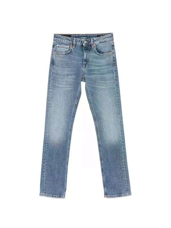 DONDUP Faded Slim-fit Jeans - Blue