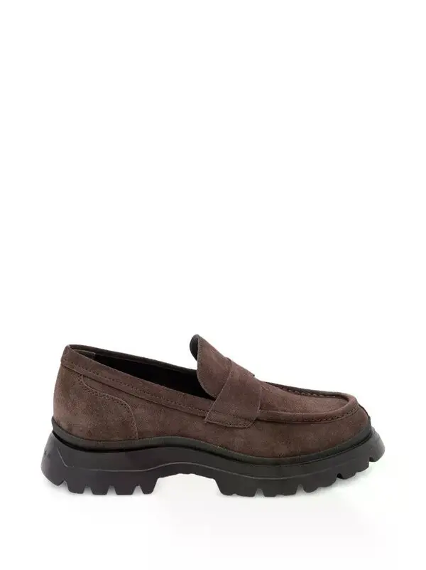 Hogan Suede Loafers - Brown