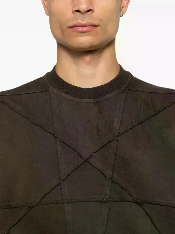 Rick Owens Pentagram-stitch T-shirt