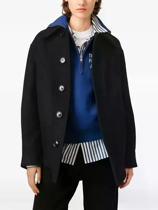 AMI Paris Wool Button-down Jacket