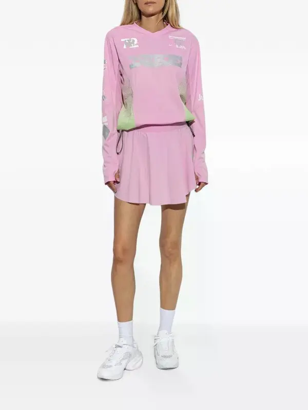 Nike Swift Logo-print Long-sleeve T-shirt