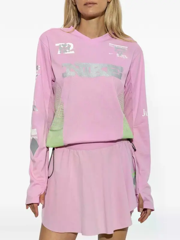 Nike Swift Logo-print Long-sleeve T-shirt