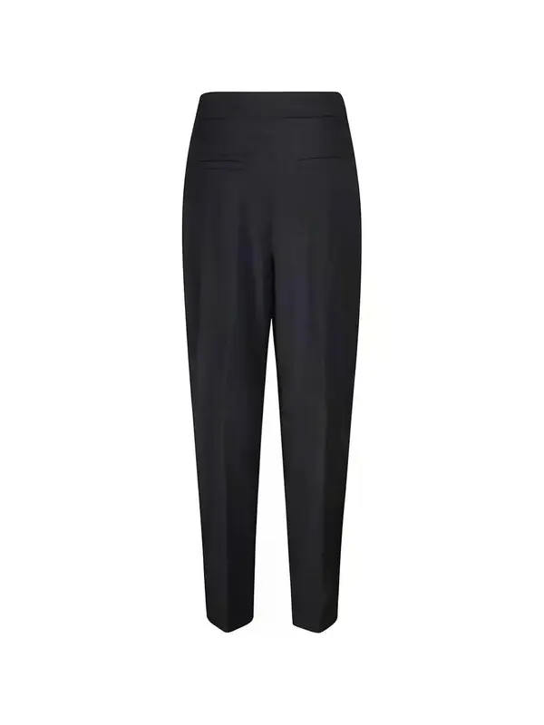 Sportmax Pleated Virgin Wool Trousers