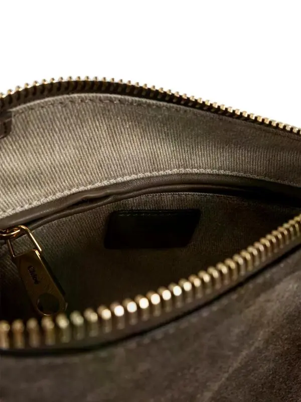 Chloé Small Marcie Suede Tote Bag - Brown