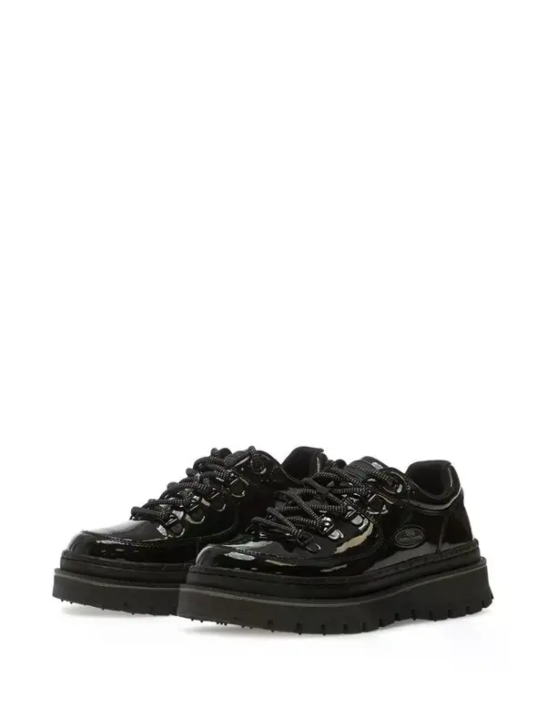 Sketchers Jammers Patent-finish Chunky-sole Sneakers