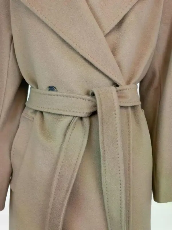 Max Mara Belted Double-breasted Coat