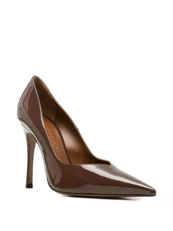 Roberto Festa Diletta Patent Leather Pumps