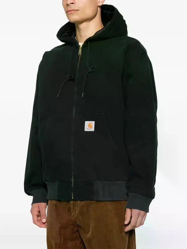 Carhartt Work In Progress Og Active Logo-patch Hooded Jacket