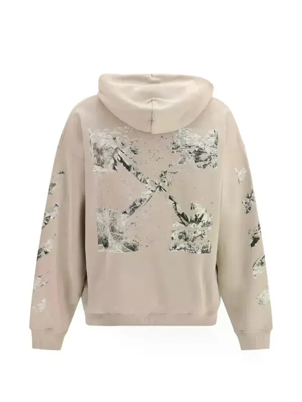 Off-White Spices Arrow Skate Hoodie - Neutrals