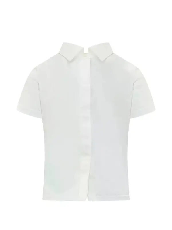 Givenchy High-neck Back-button T-shirt