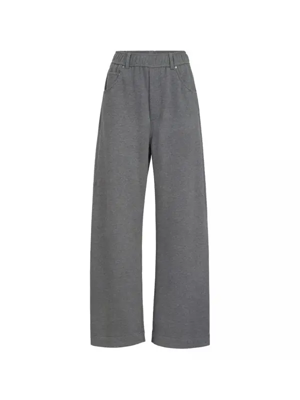 Brunello Cucinelli Cotton Smooth French-terry Trousers