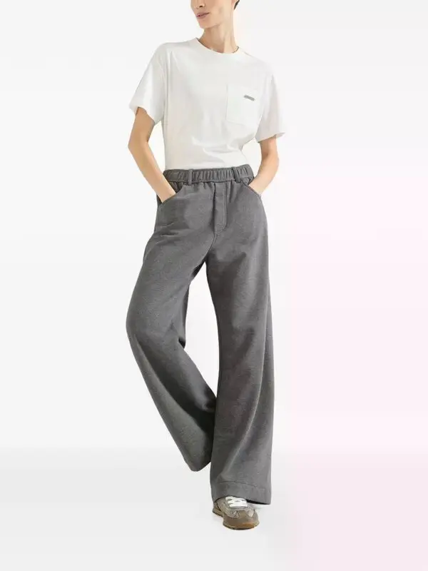 Brunello Cucinelli Cotton Smooth French-terry Trousers