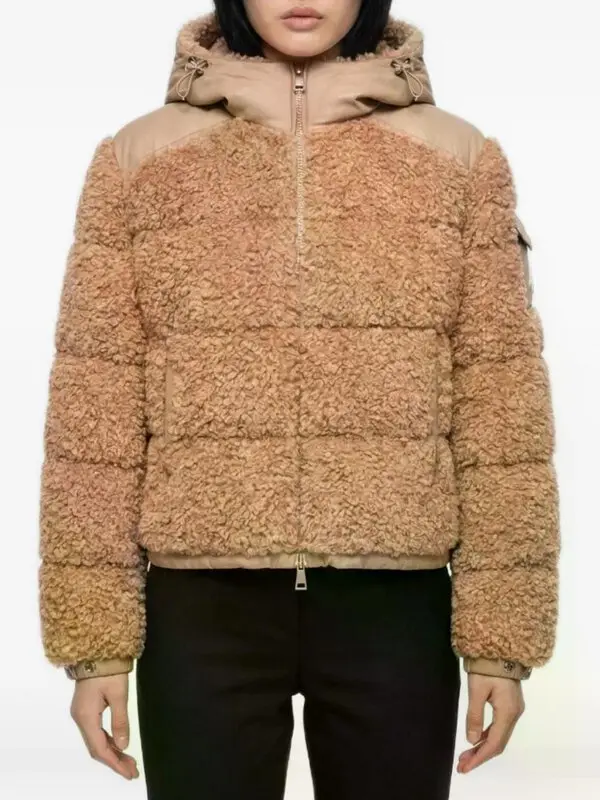 Moncler Alpestre Teddy Padded Jacket