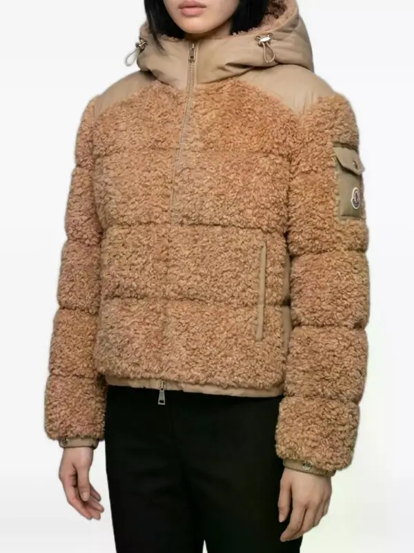 Moncler Alpestre Teddy Padded Jacket