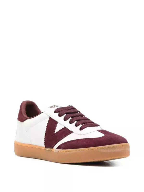 Victoria Beckham Logo-patch Panelled Sneakers