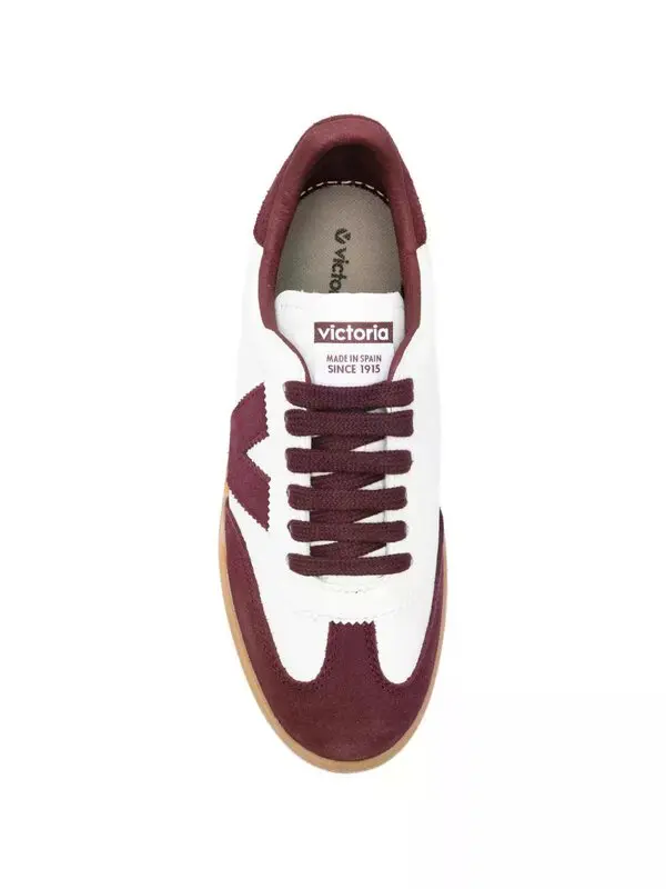 Victoria Beckham Logo-patch Panelled Sneakers