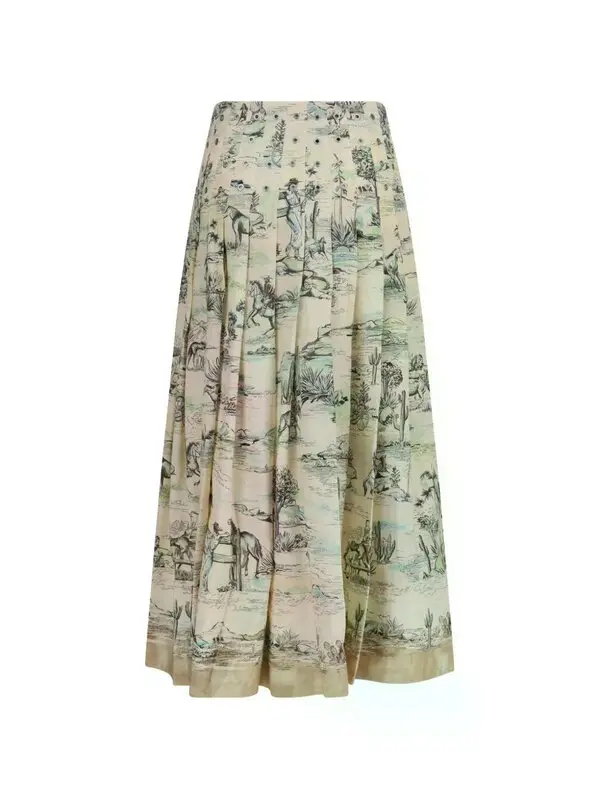 ALEMAIS Scout Pleated Skirt