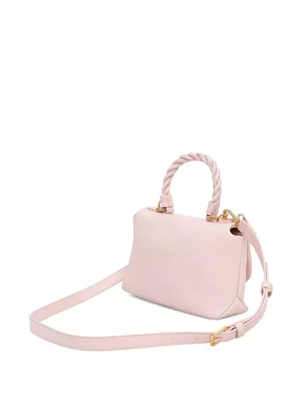 Moschino Heart-patch Twisted-handle Tote Bag