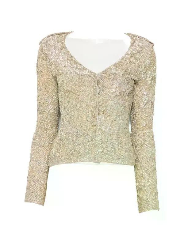 Burberry Sequin-embellished Cardigan