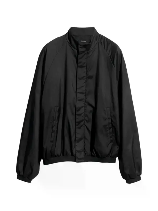 Gucci High-neck Raglan-sleeve Coat