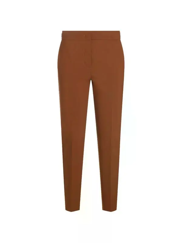 Max Mara Side-buckle Slim-fit Trousers