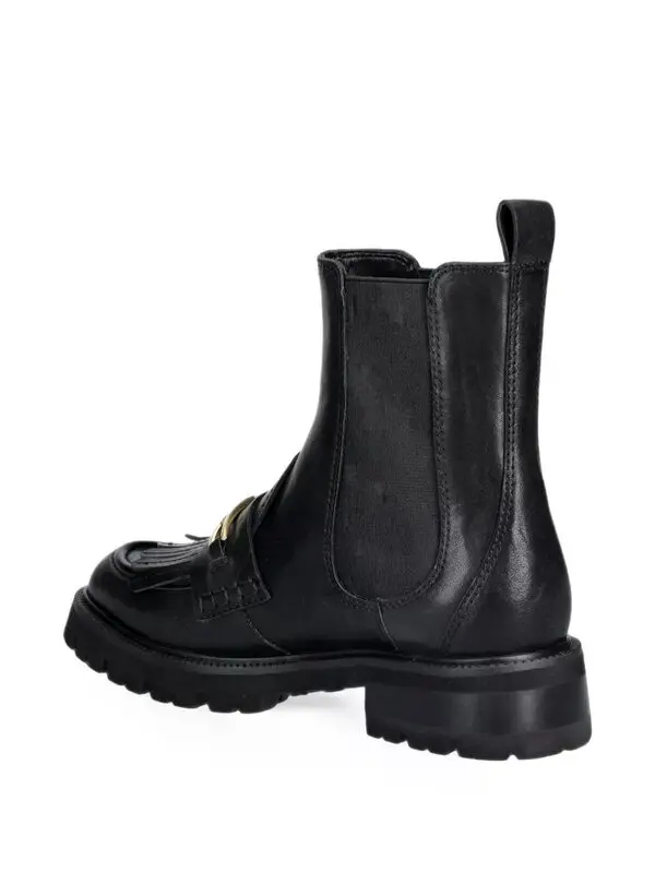 TWINSET Fringe-detail Chelsea Boots