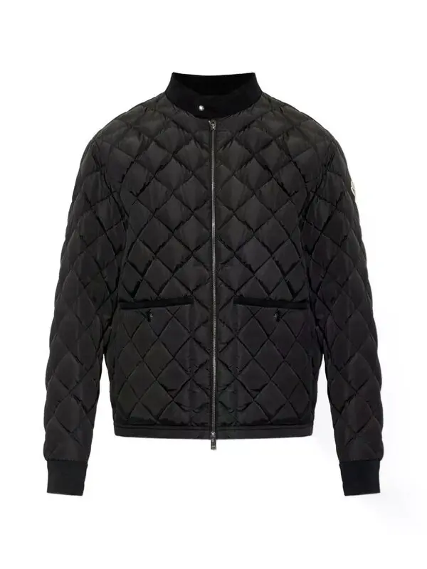Moncler Eclal Diamond-quilted Jacket - Black