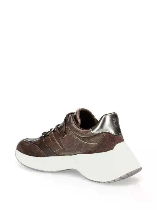 Pinko Logo-plaque Panelled Sneakers