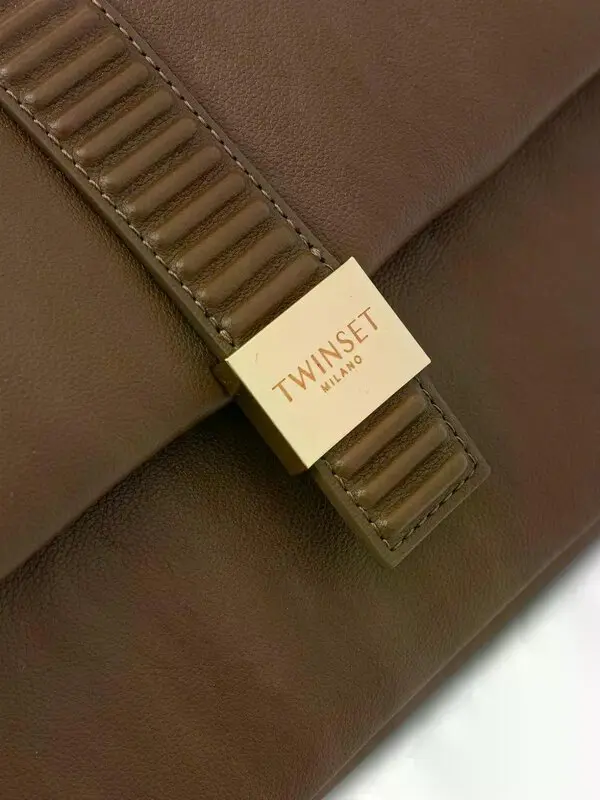 TWINSET Logo-plaque Shoulder Bag