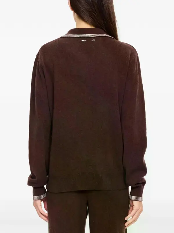 The Upside Coco Luna Striped-trim Sweater