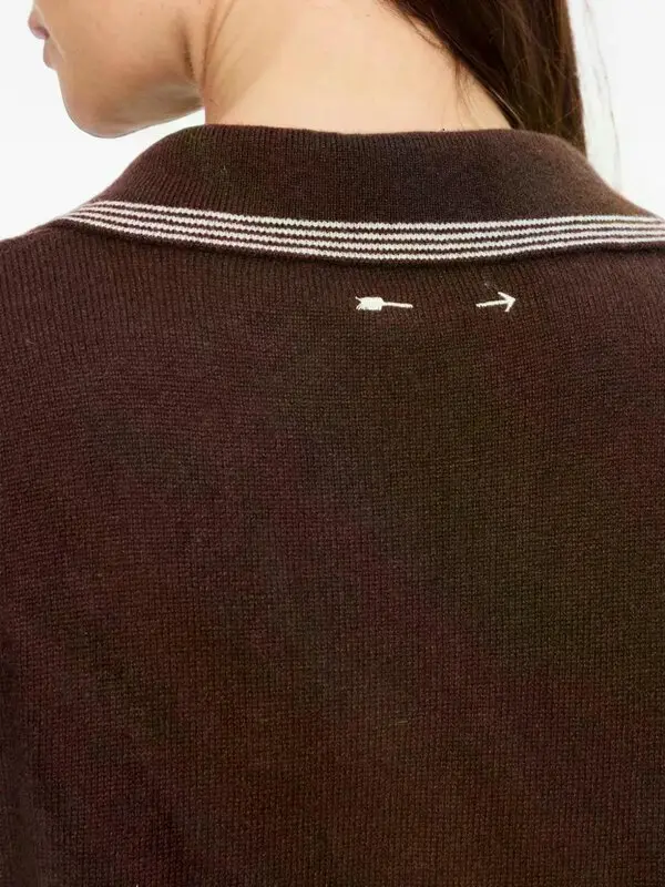 The Upside Coco Luna Striped-trim Sweater