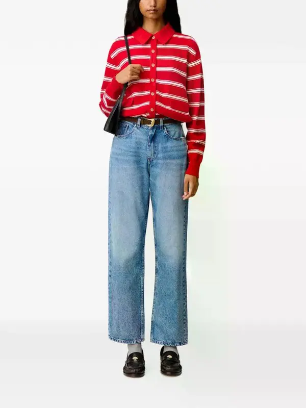Claudie Pierlot Striped Cardigan