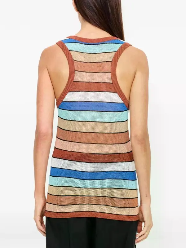 The Upside Iza Jet Striped Knit Tank Top