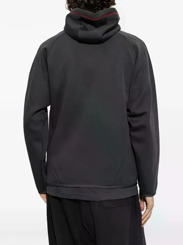 Adidas X Liverpool Fc Spacer Teamgeist 26 Zip-up Hoodie - Grey