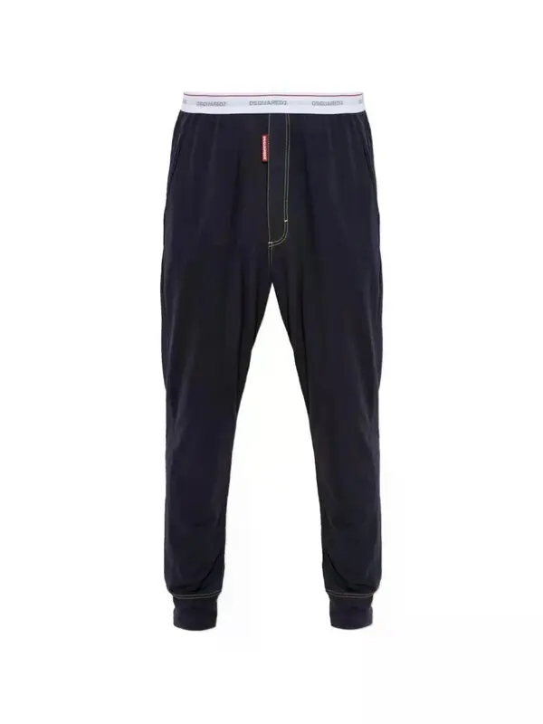 Dsquared2 Logo-waistband Contrast-stitch Pajamas