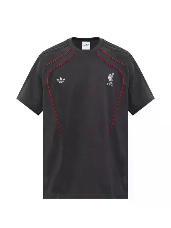 Adidas X Liverpool Fc Piping T-shirt - Grey