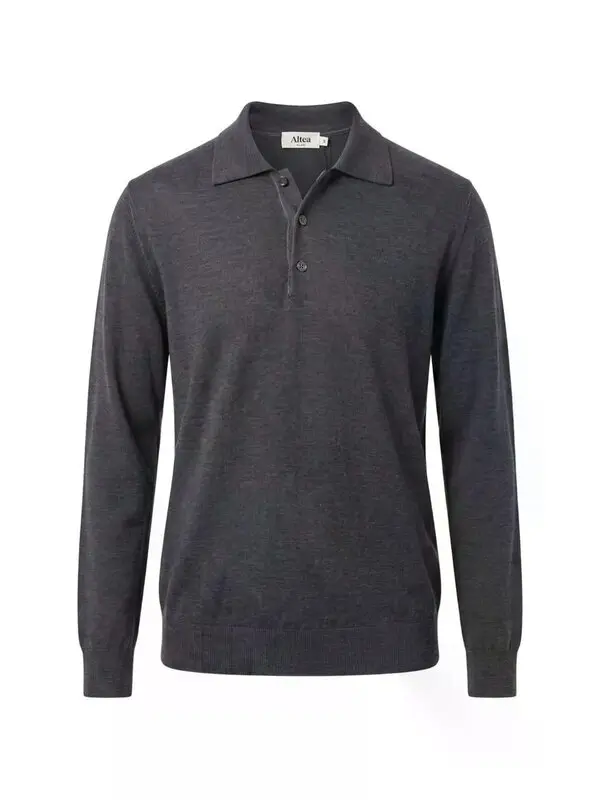 Altea Fine-knit Polo-collar Sweater